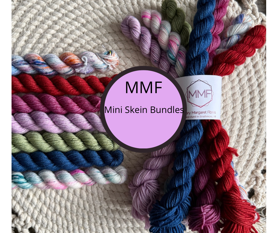 Mini Skein Bundles – Mary Margaret Fibres